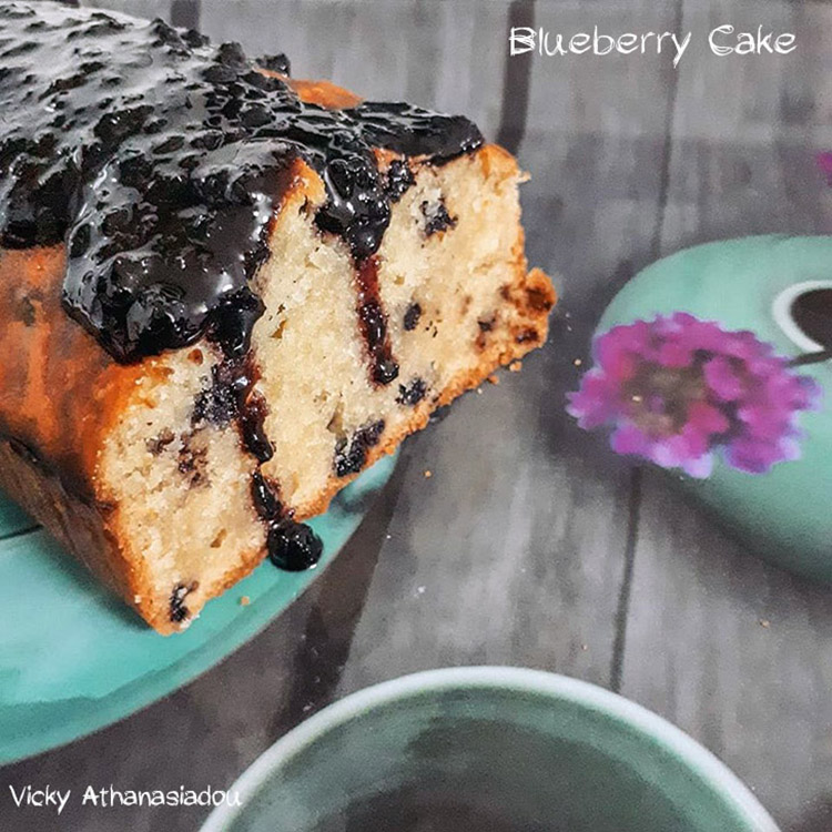 Blueberry cake - Dairy-free